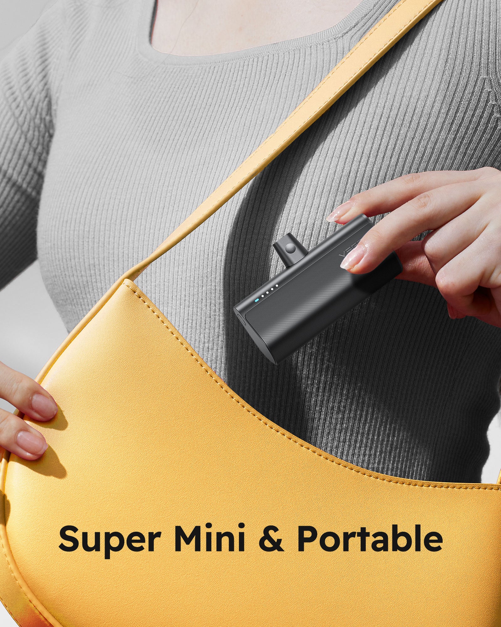 VP-0556 Mini Portable Charger, 5,000mAh Fast Charging 20W Power Bank ...